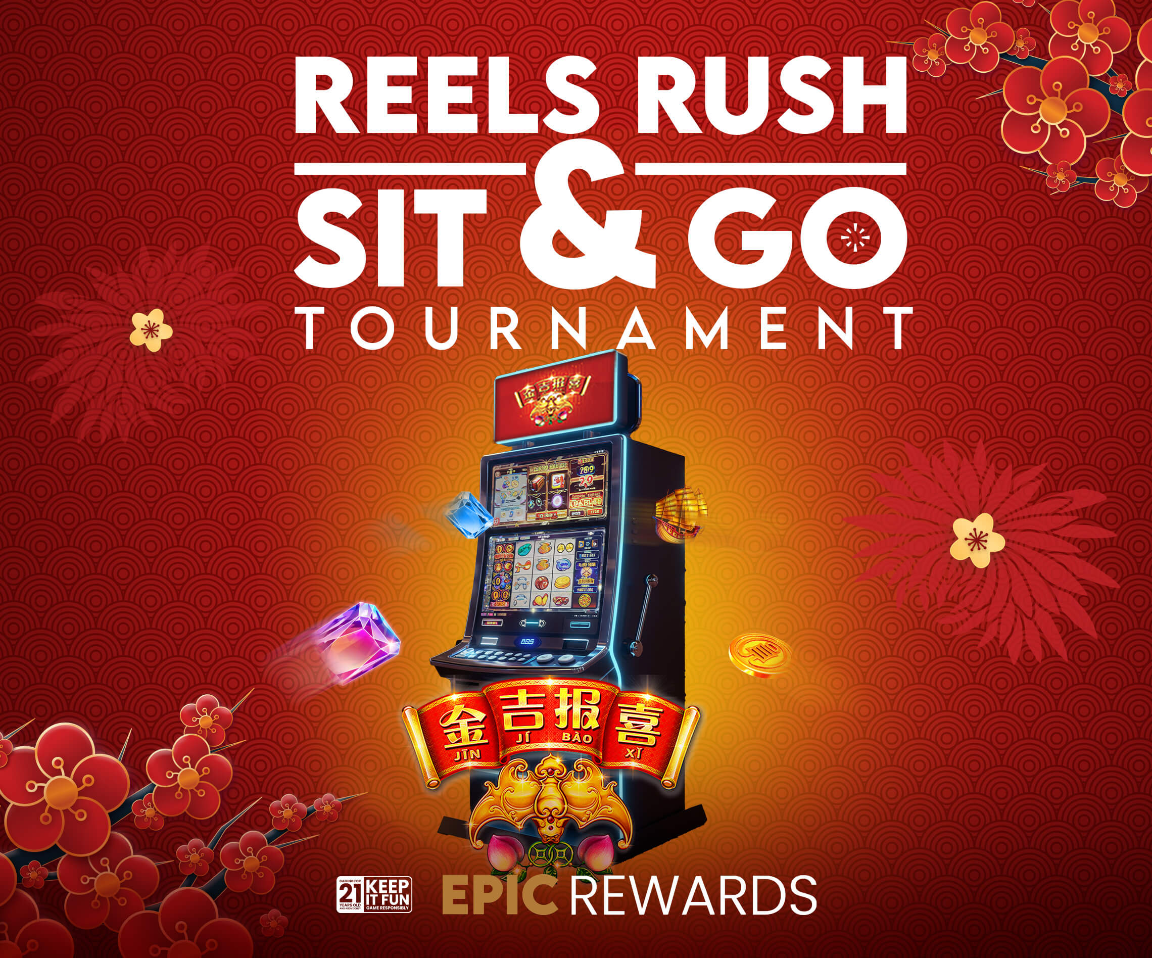 REELS RUSH SIT & GO TOURNAMENT (SEASON 2) | Newport World Resorts